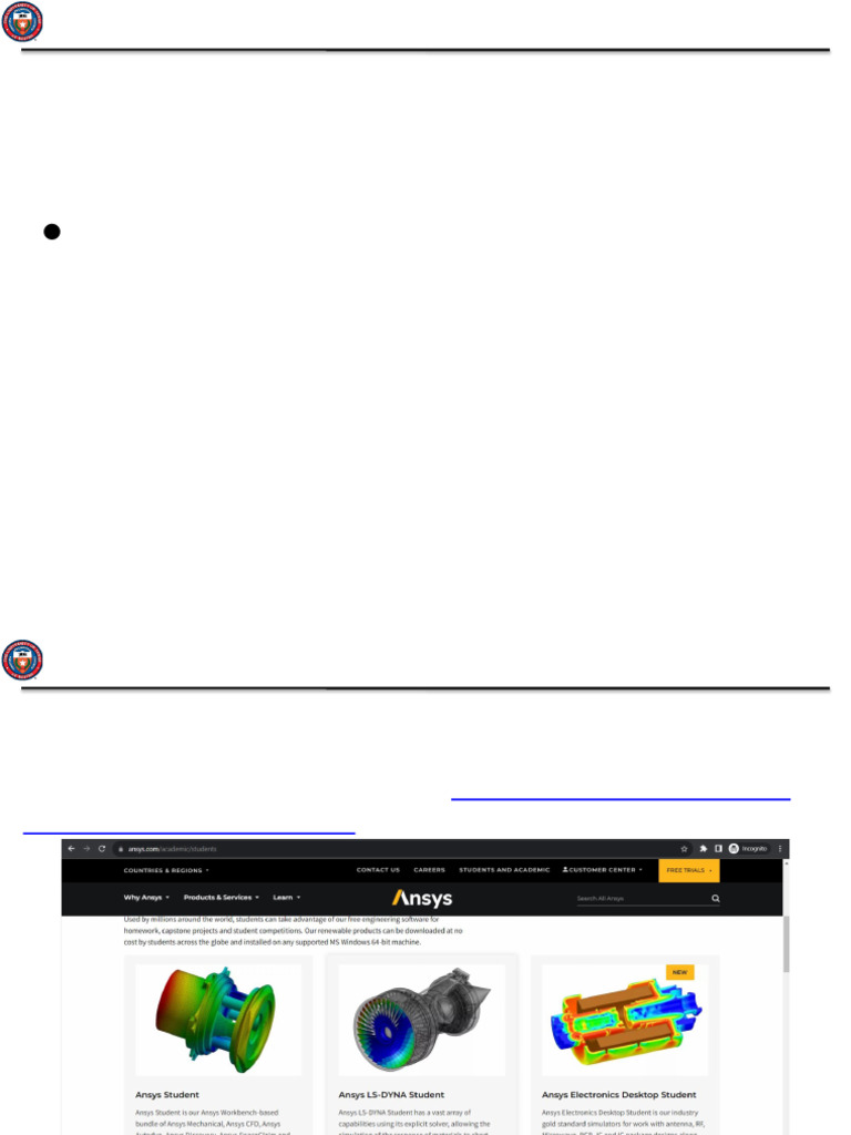 ANSYS Student Installation | PDF | Microsoft Windows | Operating System Families