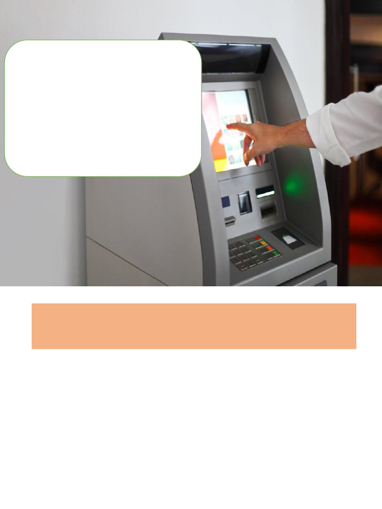 electronic banking | PDF | Automated Teller Machine | Online Banking