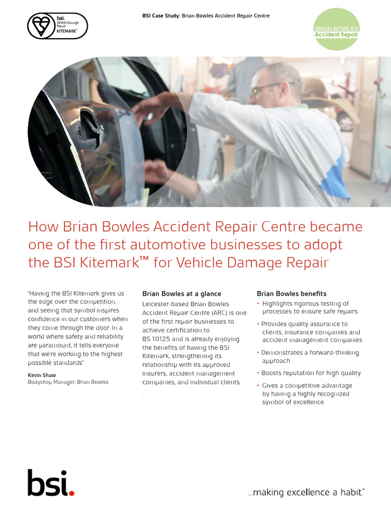 UK BSI Automotive Case Study Brian Bowles EN | PDF