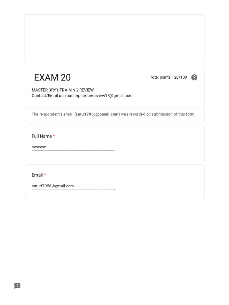 Exam 20 | PDF