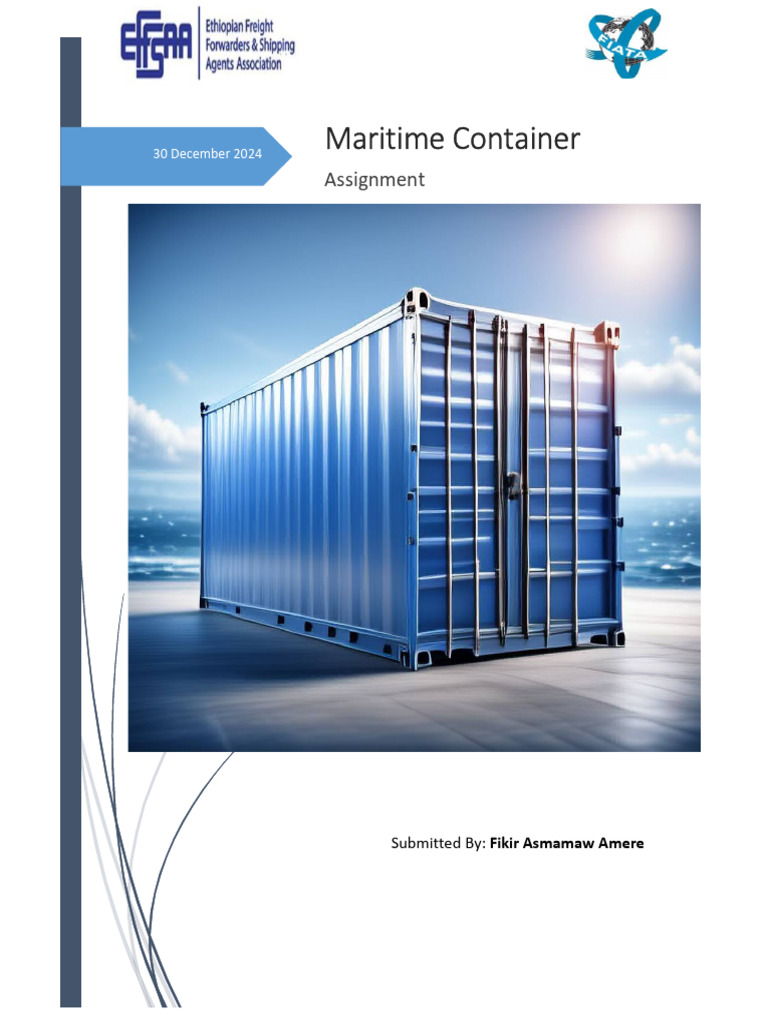 Maritime Container Overview and Impact | PDF