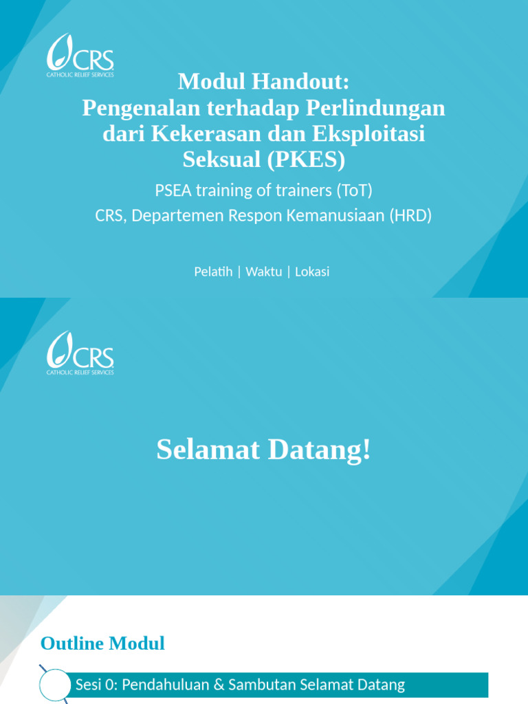 Modul Handout Pengenalan Terhadap PKES | PDF