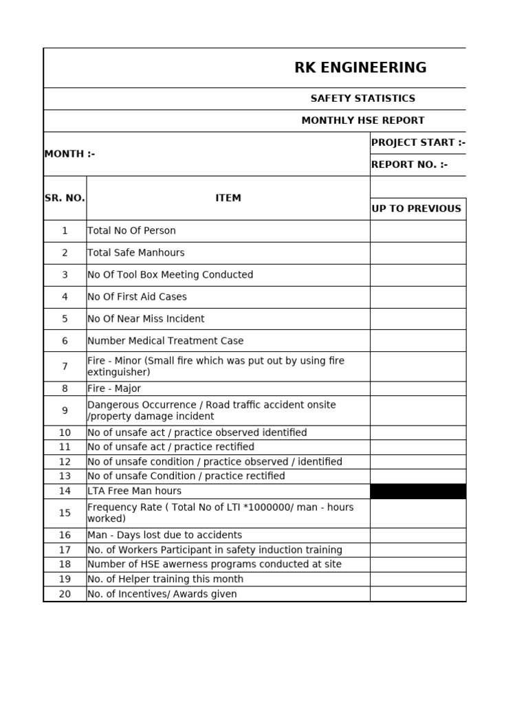 Mis Report RK Engineering | PDF