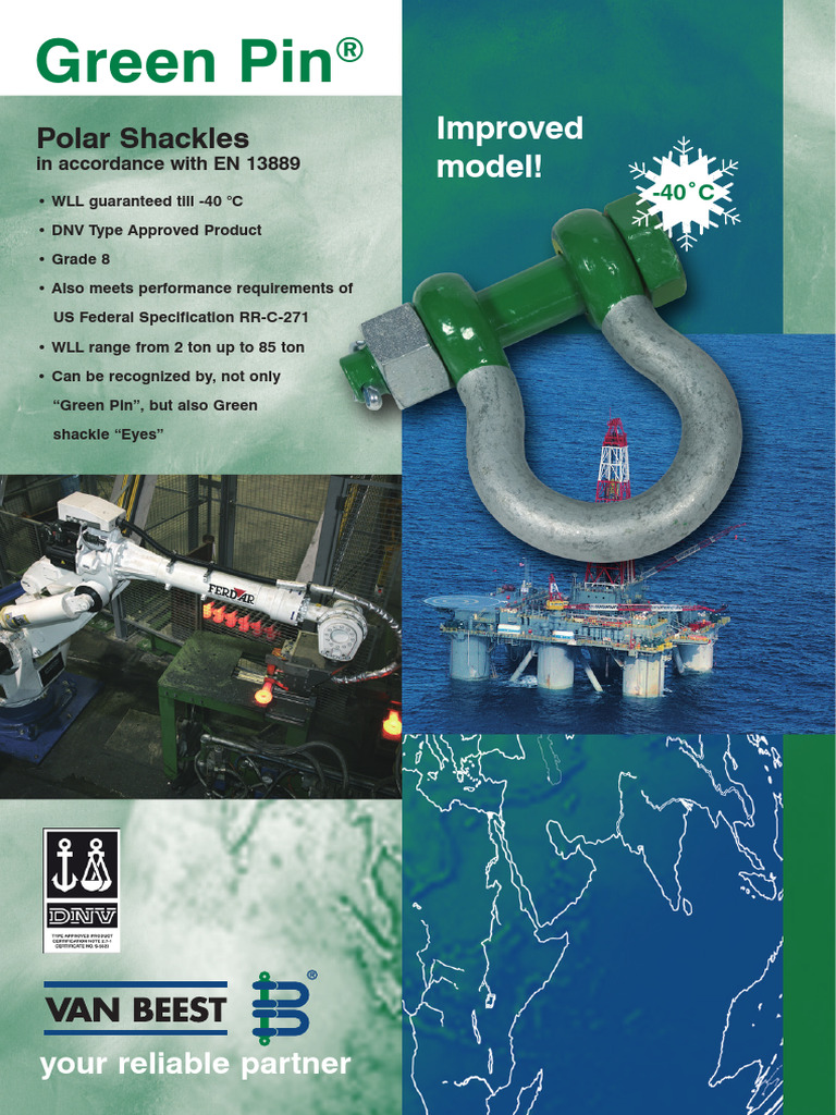 Shackles - GP - Polar - Brochure - EN | PDF | Nut (Hardware)