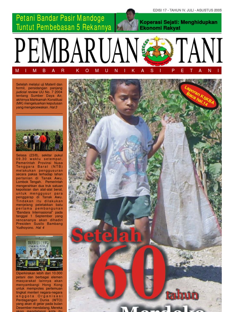 Edisi 20 (Jul-Ags 2005) | PDF