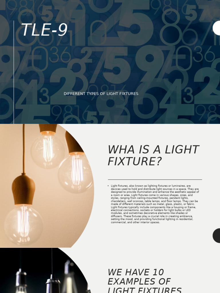 Tle Presentation | PDF | Lighting | Interior Design