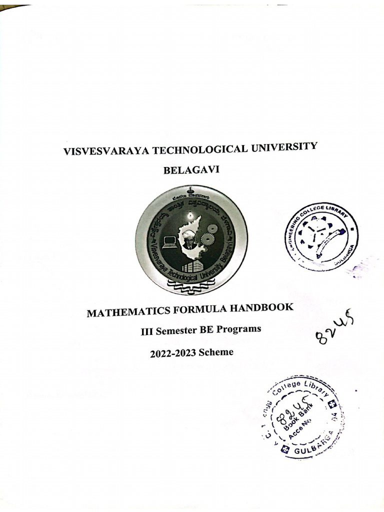 Vtu m3 Handbook | PDF
