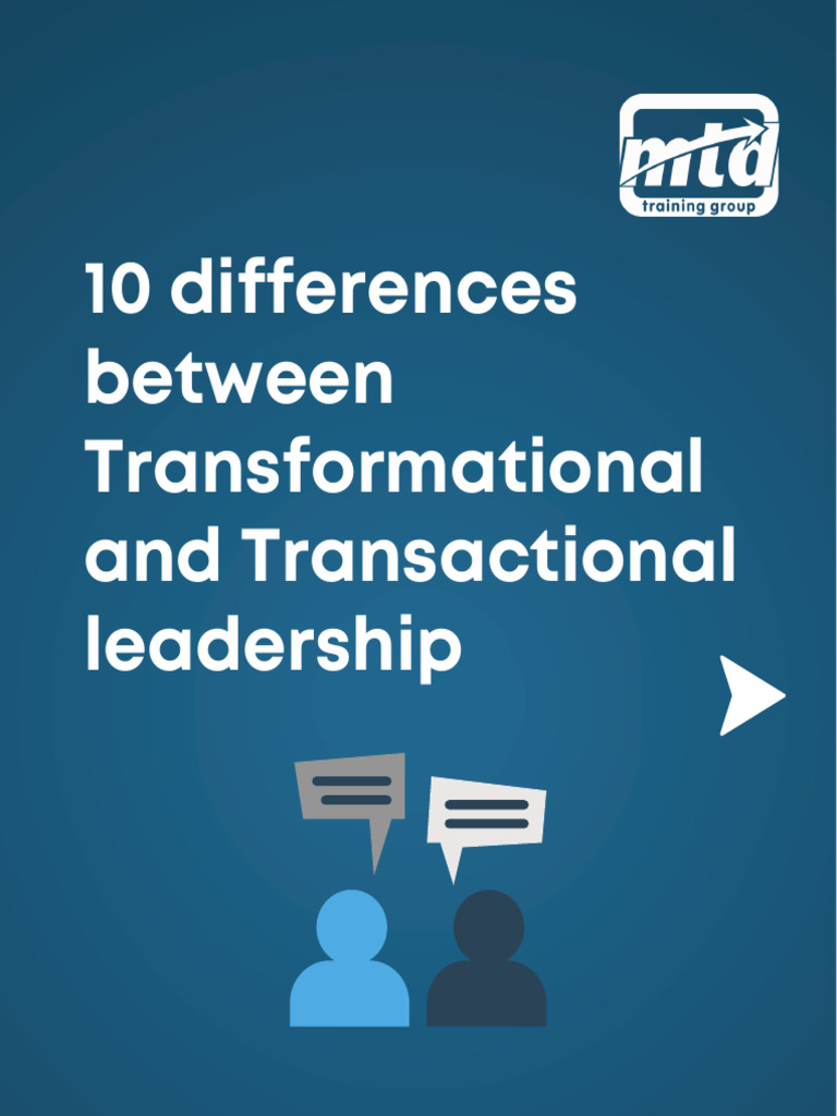 Transformational vs Transactional Leadership | PDF