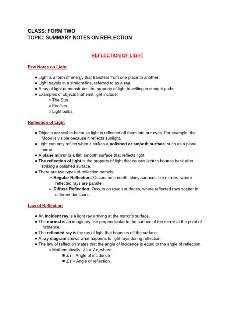 F2_ Reflection | PDF