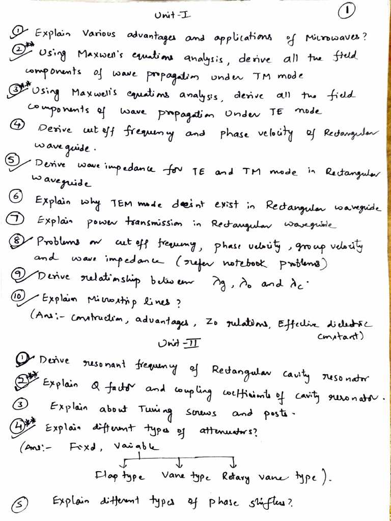 Mwe Imp Long Ans Questions | PDF