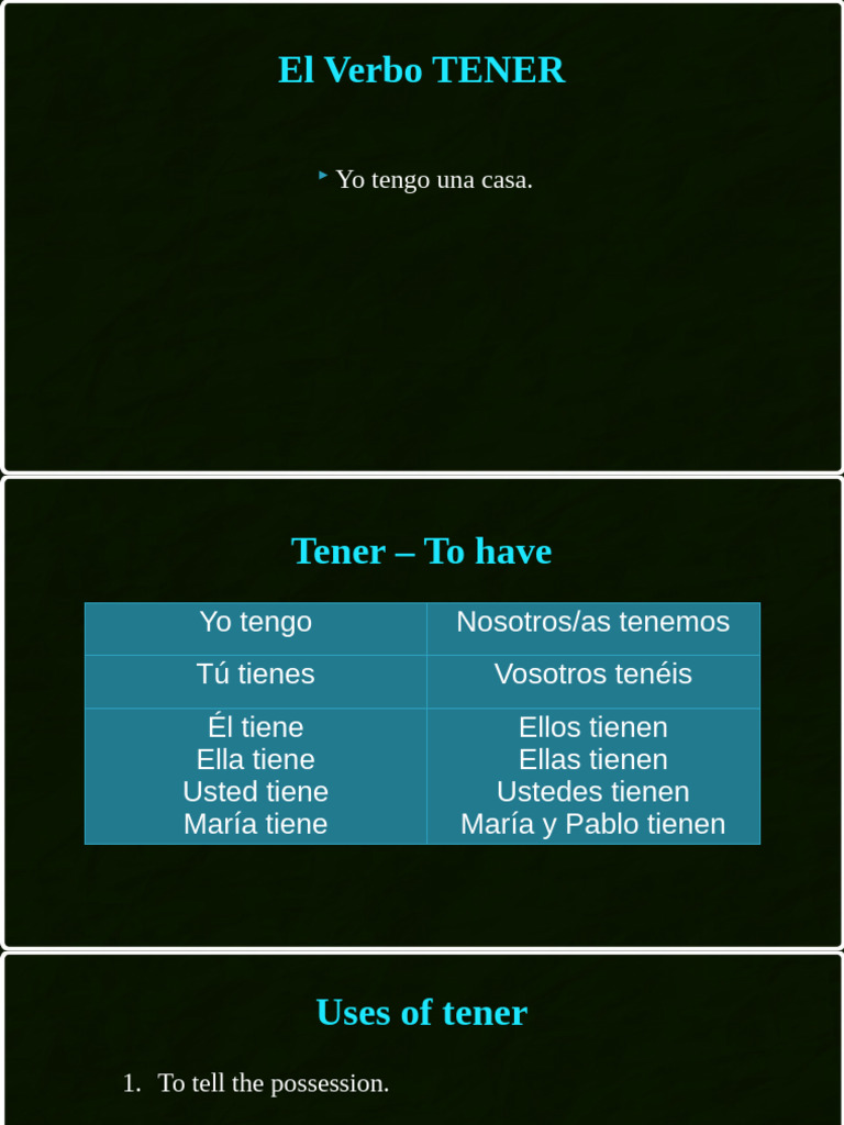 6-Recursos Gramaticales - Pronombres Personales. Adjetivos. Los Verbos ...