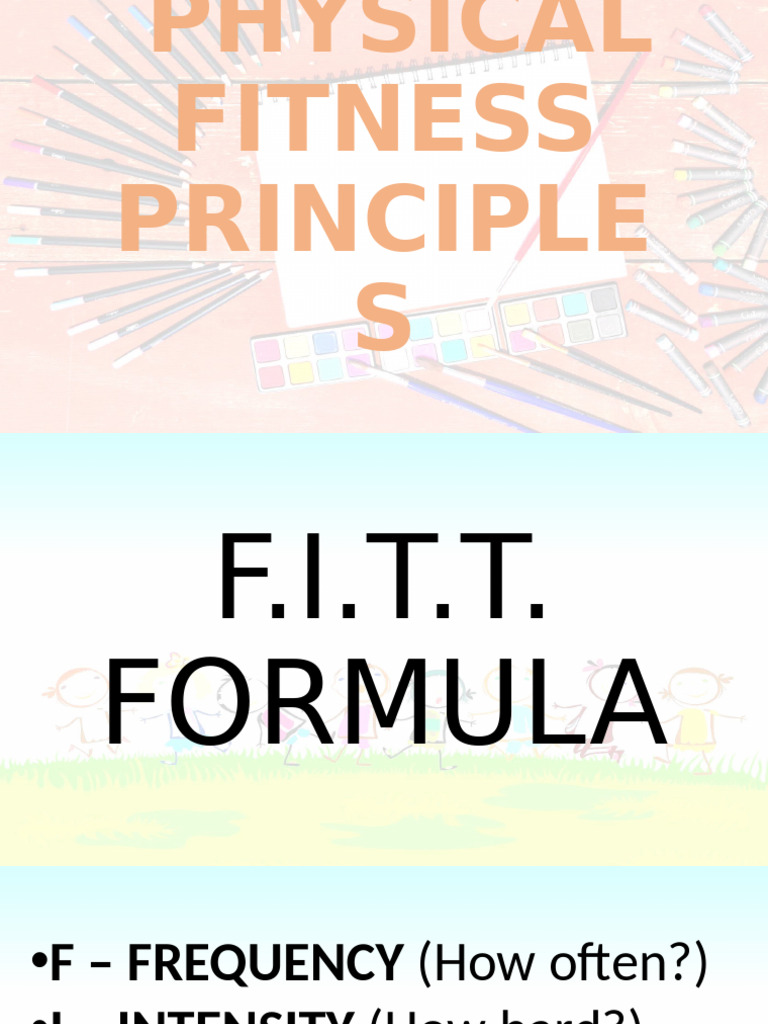 Fitness Principles | PDF