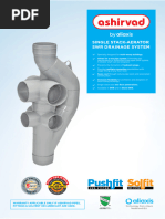 Ashirvad UGD Solutions | PDF | Pipe (Fluid Conveyance) | Foam