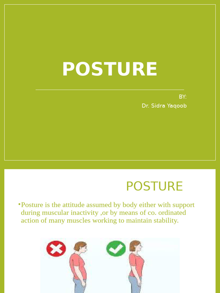 Posture 1 | PDF | Skeletal Muscle | Stimulus (Physiology)