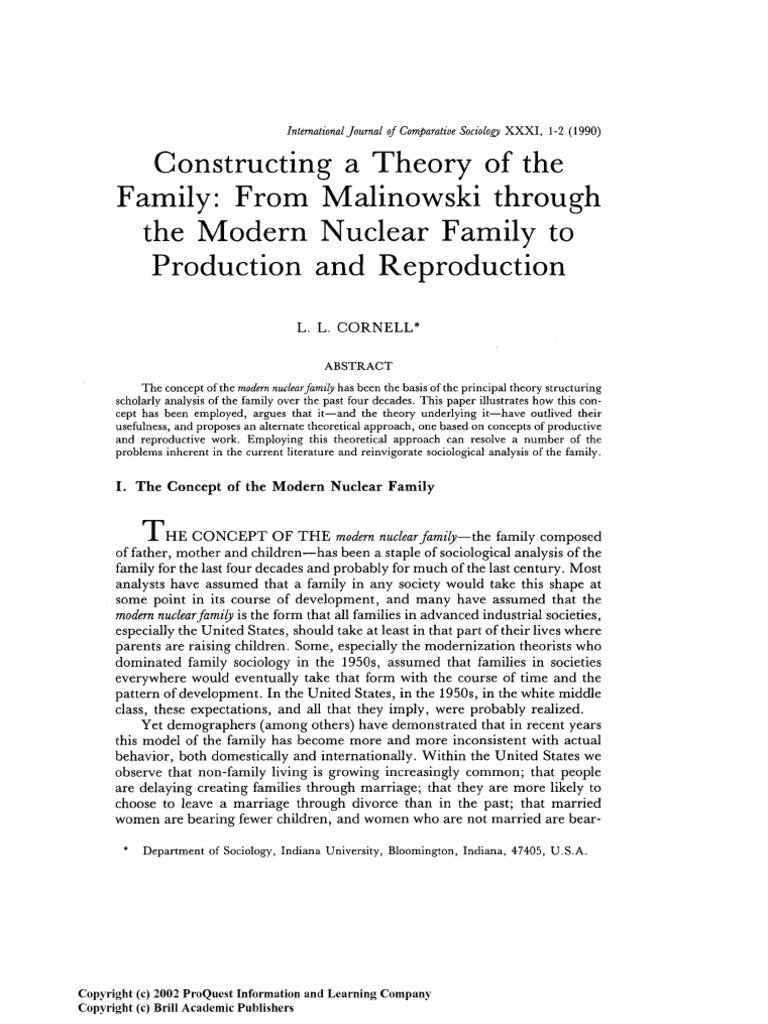 Constructing A Theory of The F | PDF