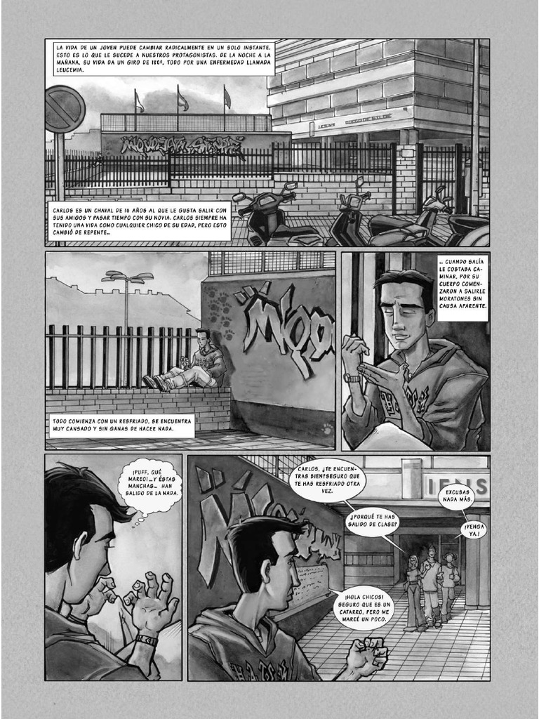 Cómic "Un joven enfermo" | PDF