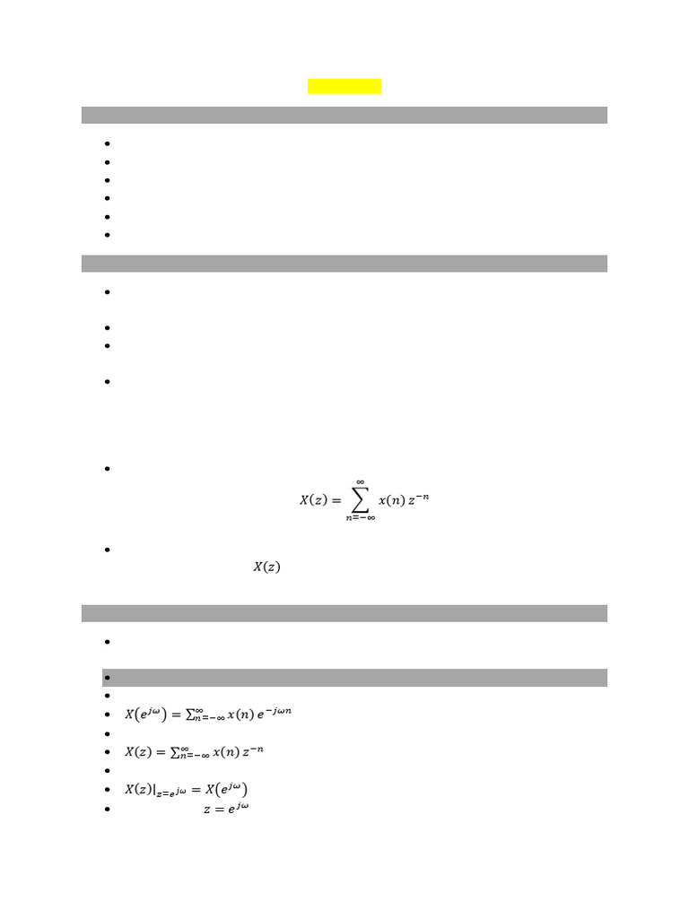 Z Transform Pdf Algorithms Mathematical Physics