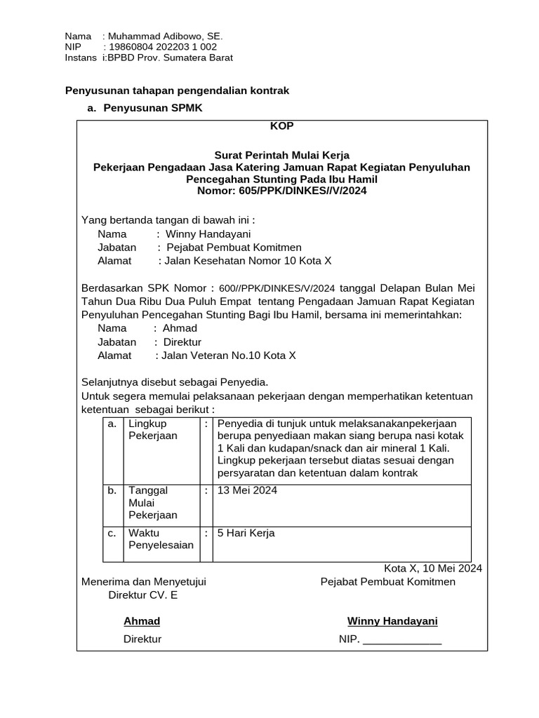 Lampiran 07 - Form SPMK Dan Monitoring Jadwal Pengiriman | PDF