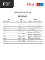 UWA Academic Calendar 2025 Dates | PDF | Academic Term | Educational ...