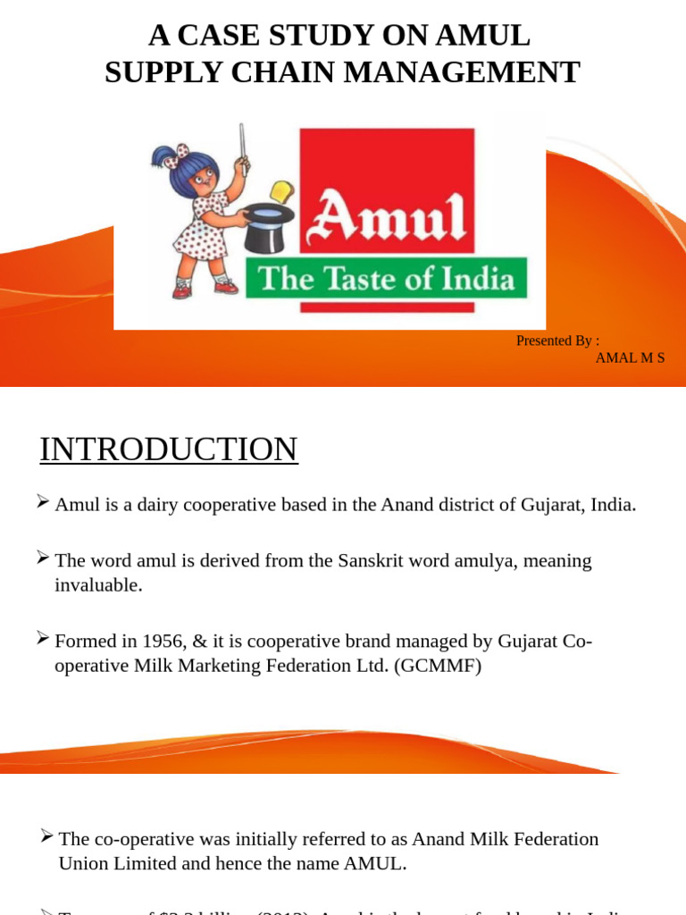 Amul Supply Chain Management Case Study | PDF