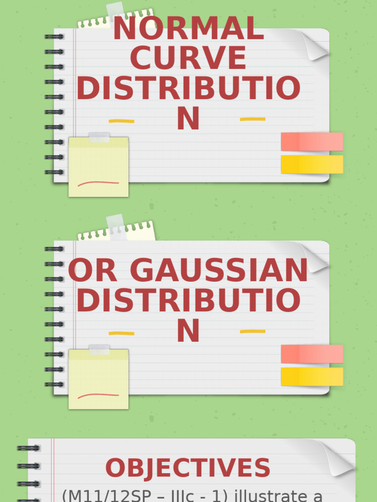 Understanding Normal Curve Distribution | PDF