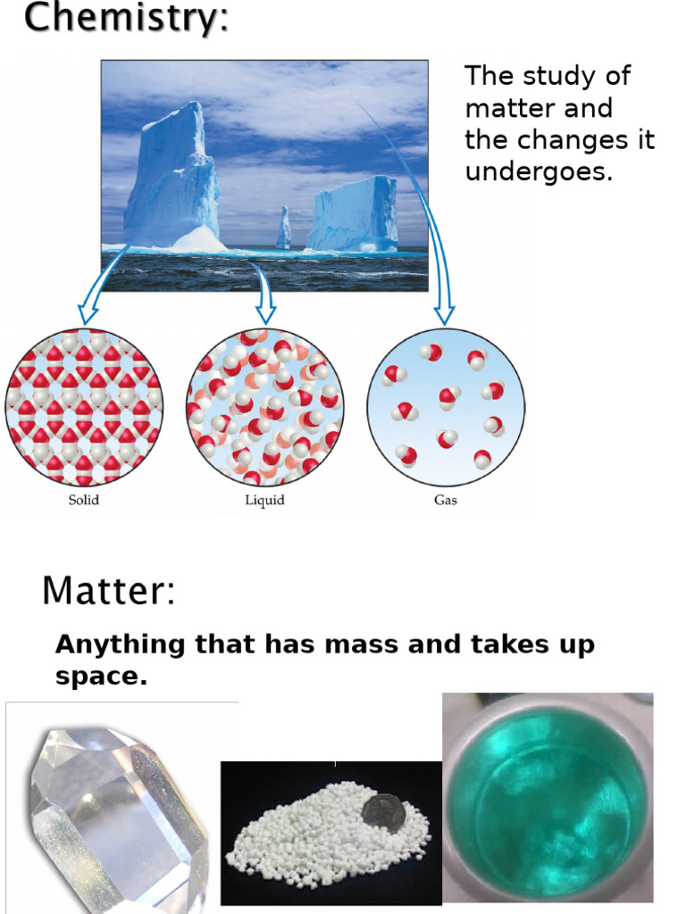 1.properties of Matter | PDF | Mixture | Chemical Substances