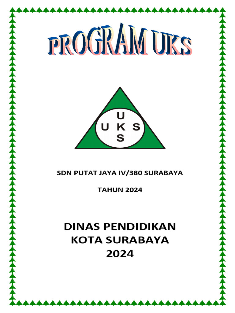 Program UKS SDN Putat Jaya 2024 | PDF