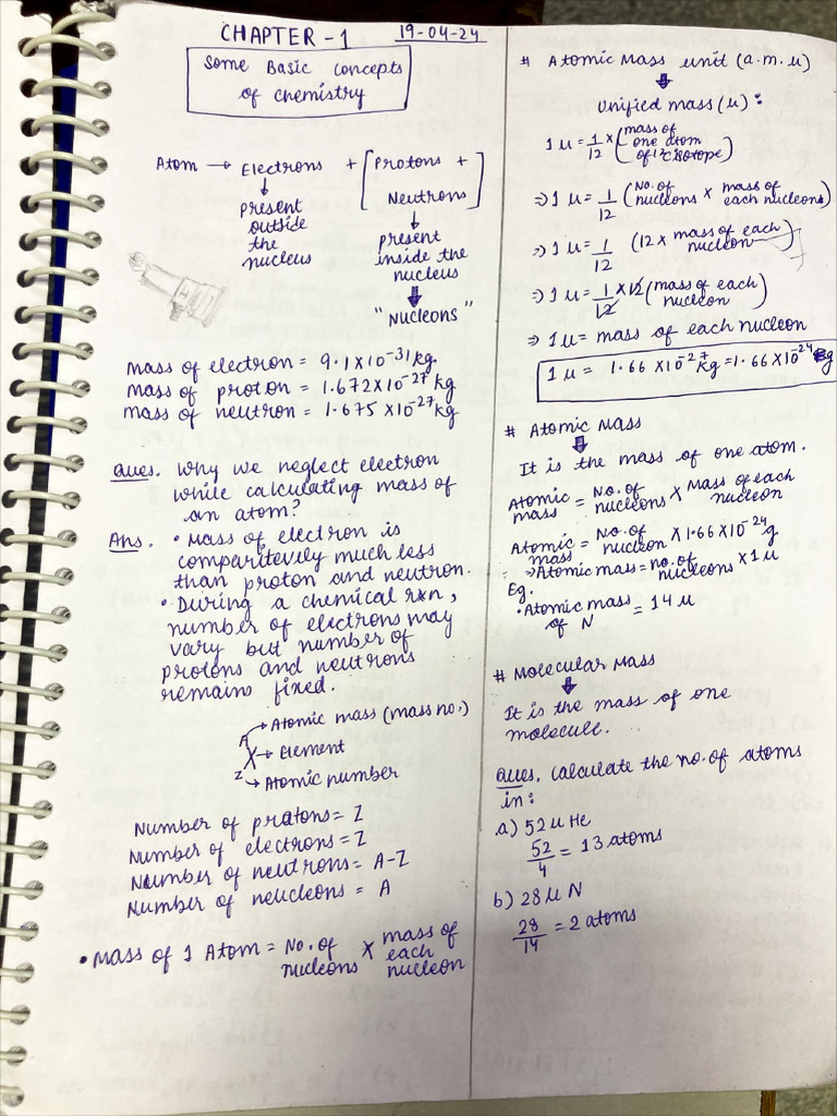 ch1 11th Chem | PDF