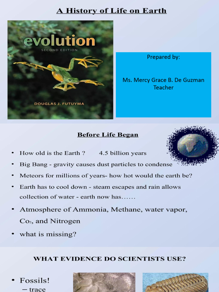 Pre-Fourth Lesson 1 History of The Earth | PDF