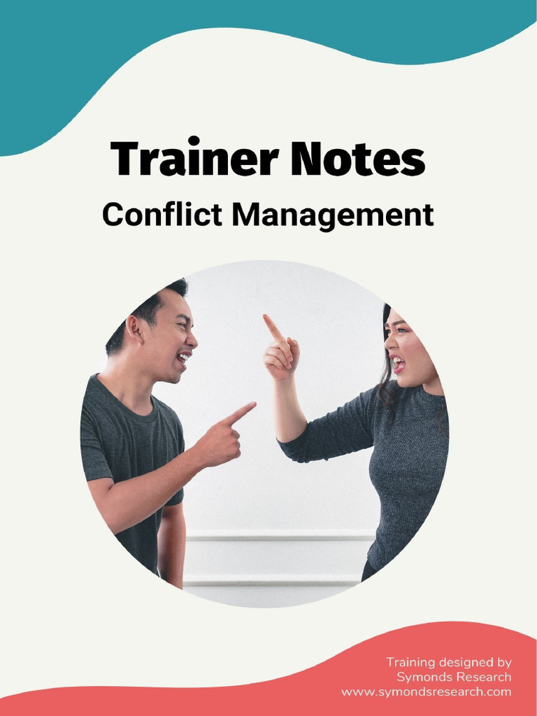 Lesson Plan Conflict - Management Spanish | PDF | Copyright | Conflict ...