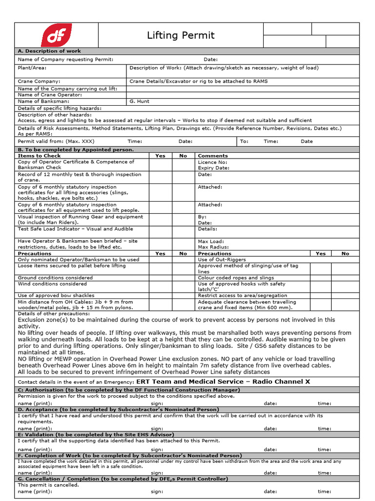 FPG-0621-08 PTW-Lifting - 00 | PDF | Crane (Machine)