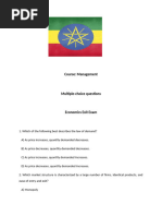 Grade 12 Economics Model Questions | PDF | Economics | Monetary Policy