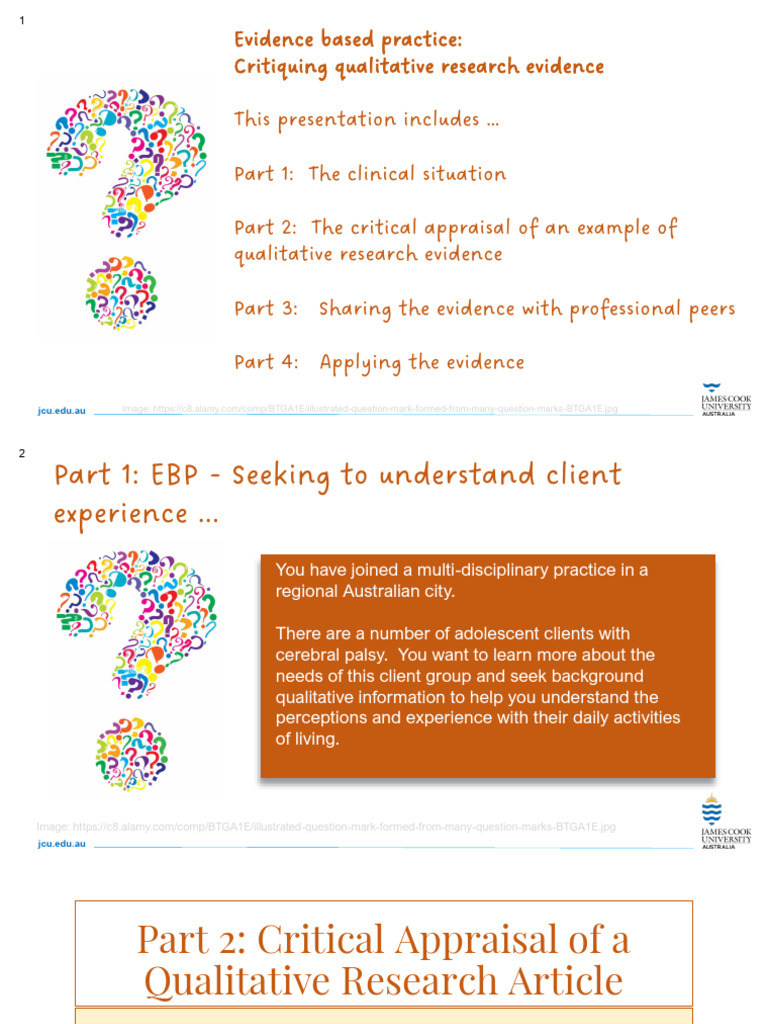 Week 6 Crit Appraisal - Qualitative Research Paper FINAL | PDF ...