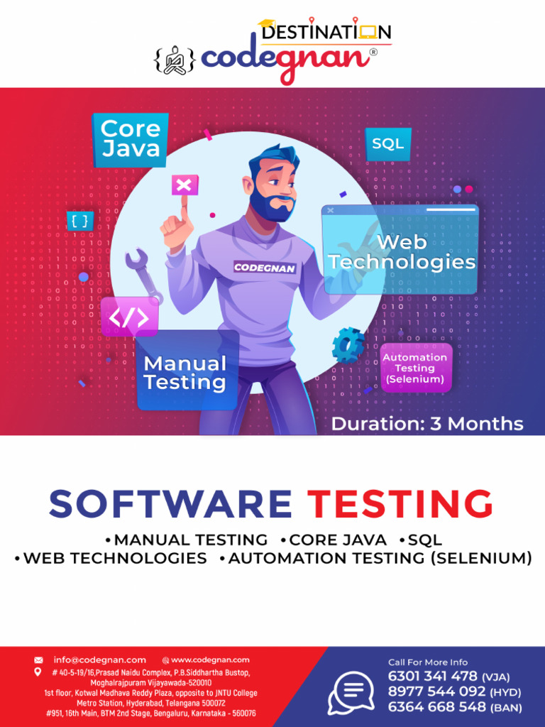 Software Testing Syallabus | PDF