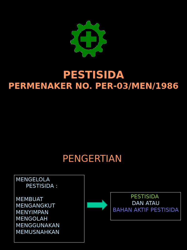 Pengelolaan dan Keselamatan Pestisida | PDF