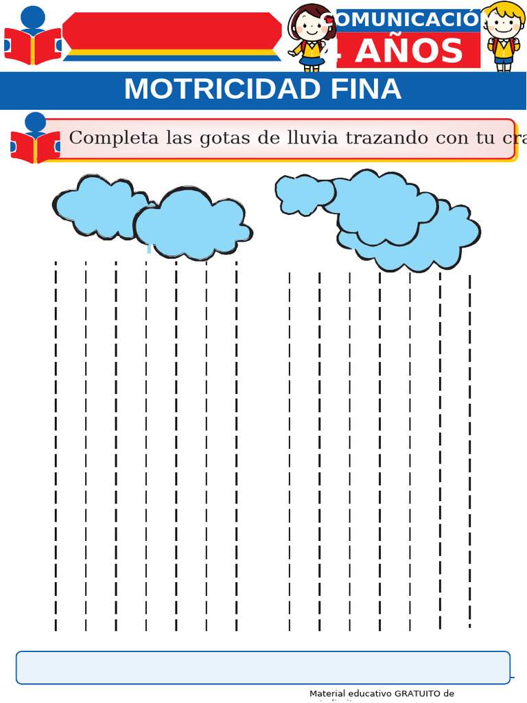 Motricidad Fina para Ninos de Cuatro Anos | PDF