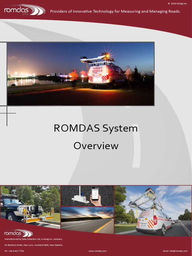 ROMDAS Overview | PDF | Geographic Information System | Road
