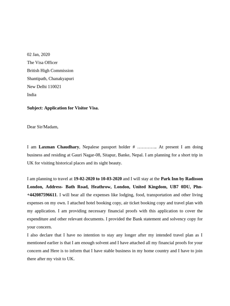 Forwarding Letter | PDF