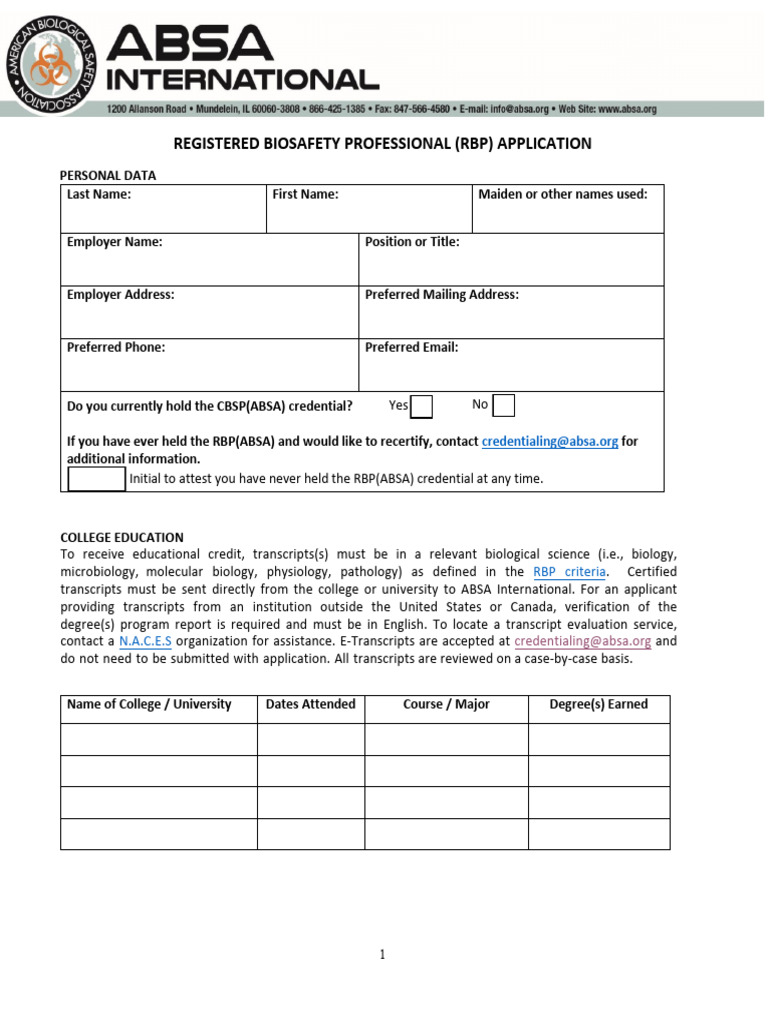 ABSA-RBP-Application-for-Registration | PDF | Employment | Percentage