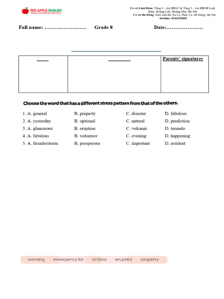 G8_Unit 9_Natural disaster_Part 3 | PDF | Tornadoes | Natural Disasters