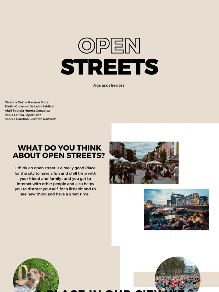 Open Streets in Aguascalientes | PDF