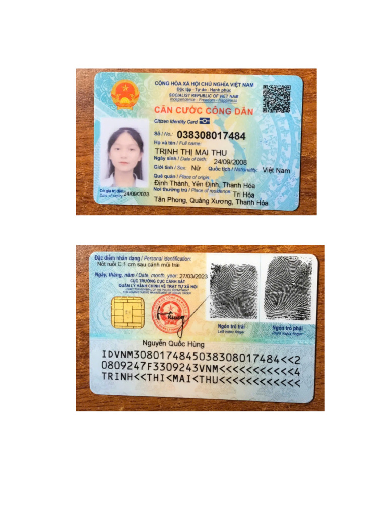 CCCD Thu | PDF