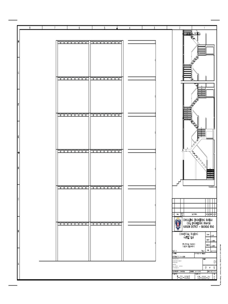 06 Story RC Building - Full Design - 02 | PDF | Chess