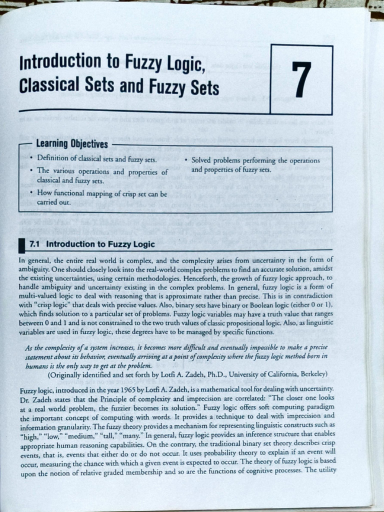 Fuzzy Sets | PDF