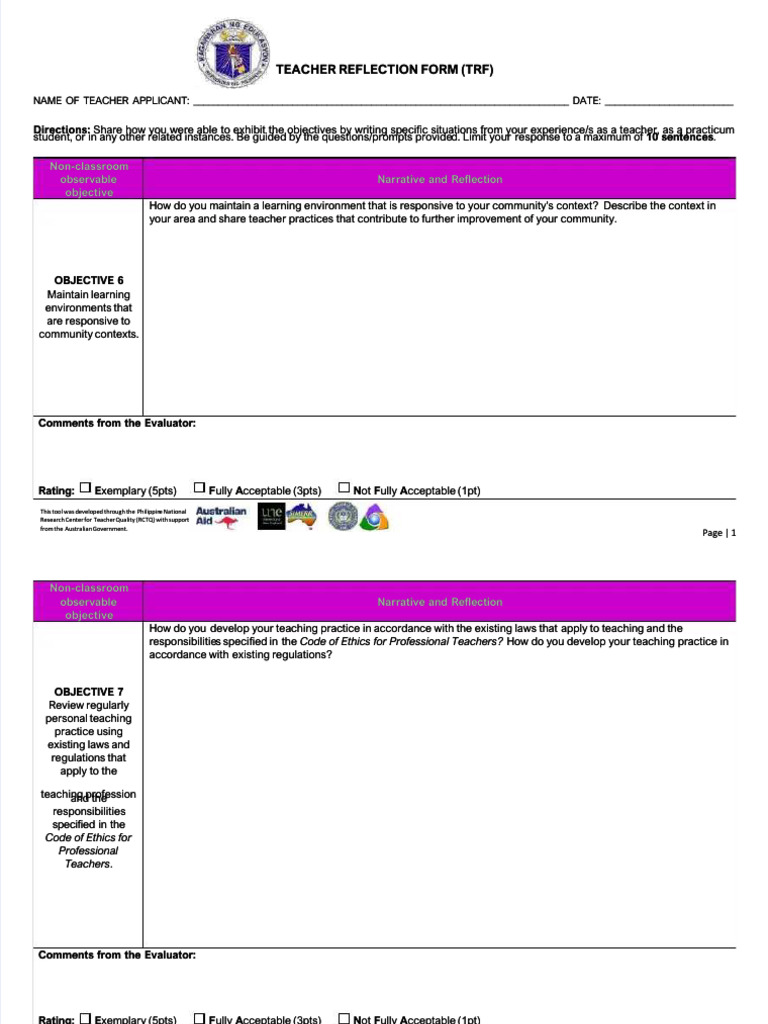 pdf-teacher-reflection-form-trf_compress | PDF