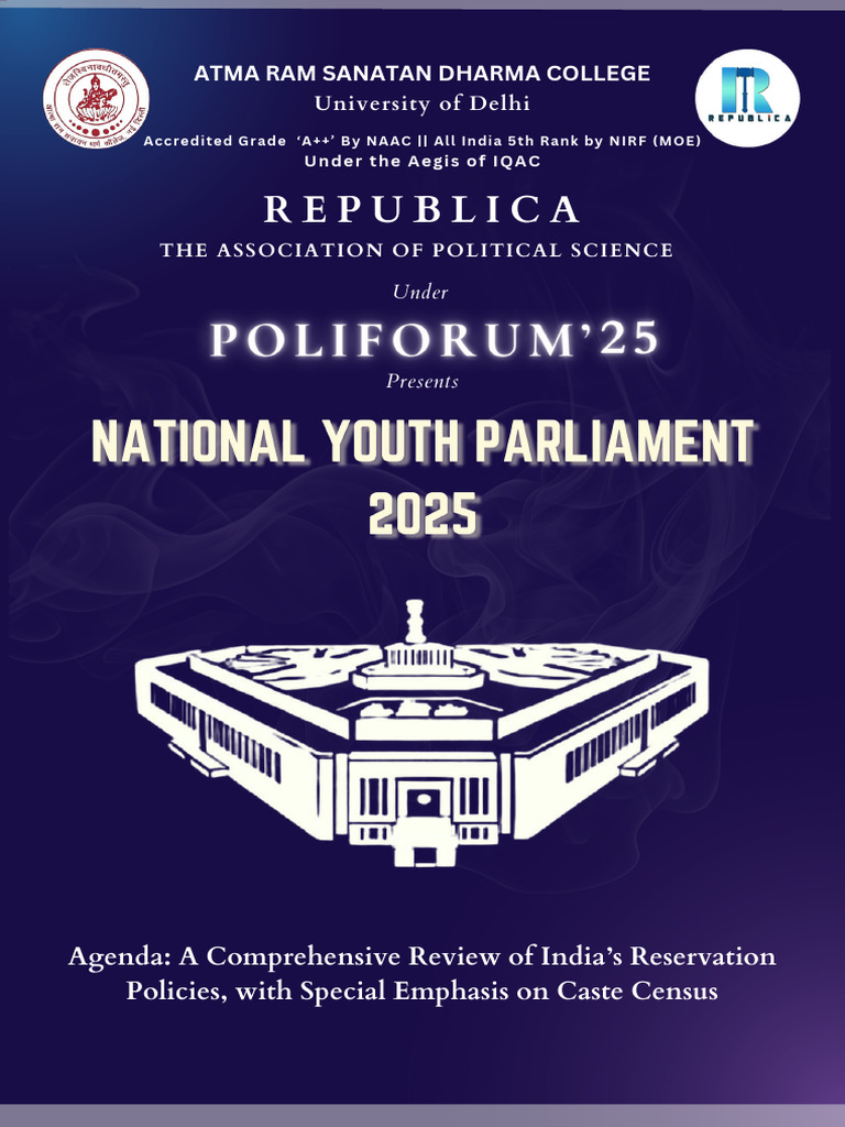 Nyp Loksabha Poliforum'25 Brochure | PDF | Government