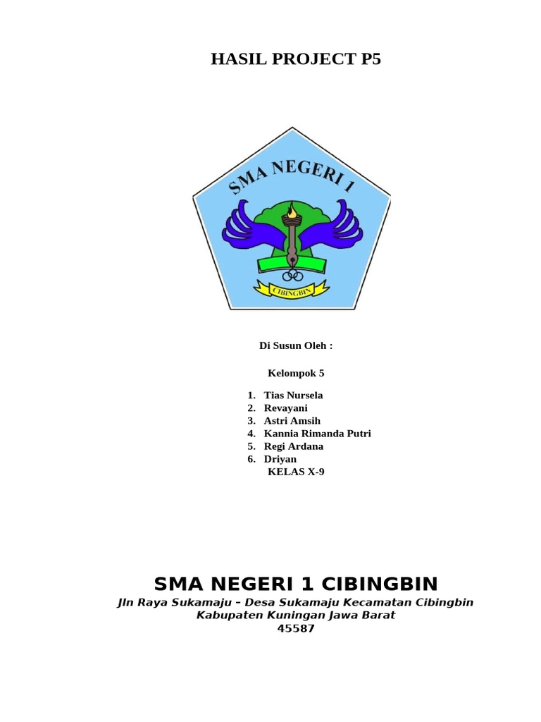 Laporan Project P5: Usaha Dorokdok | PDF