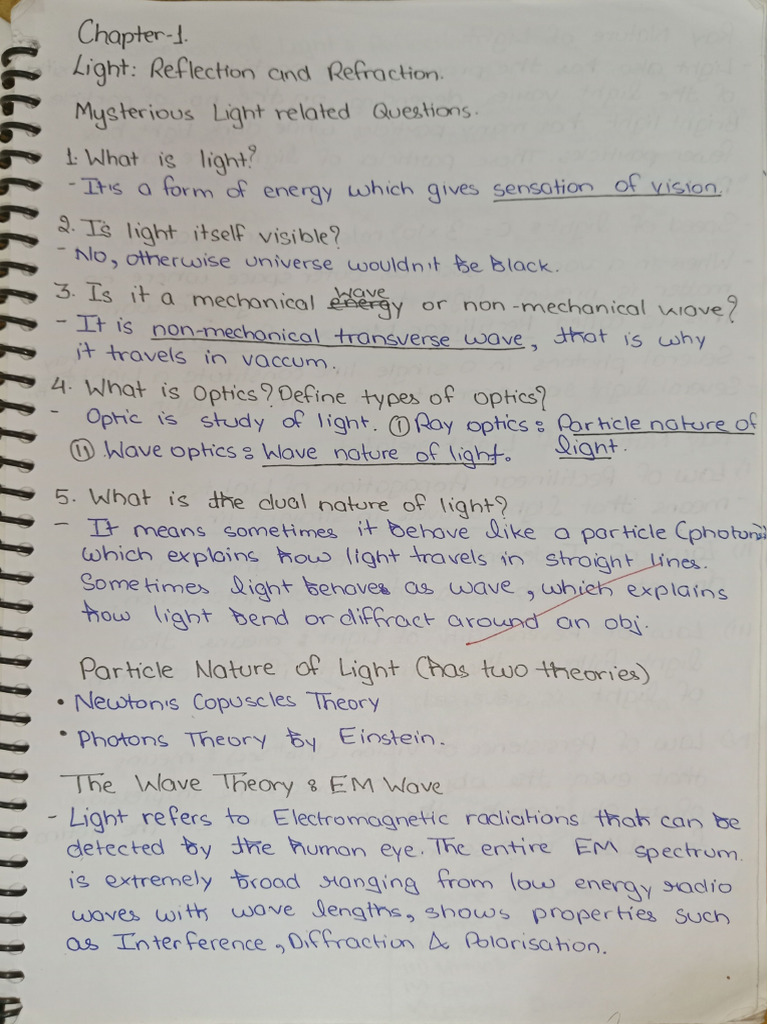 Physics Chapter 1 | PDF