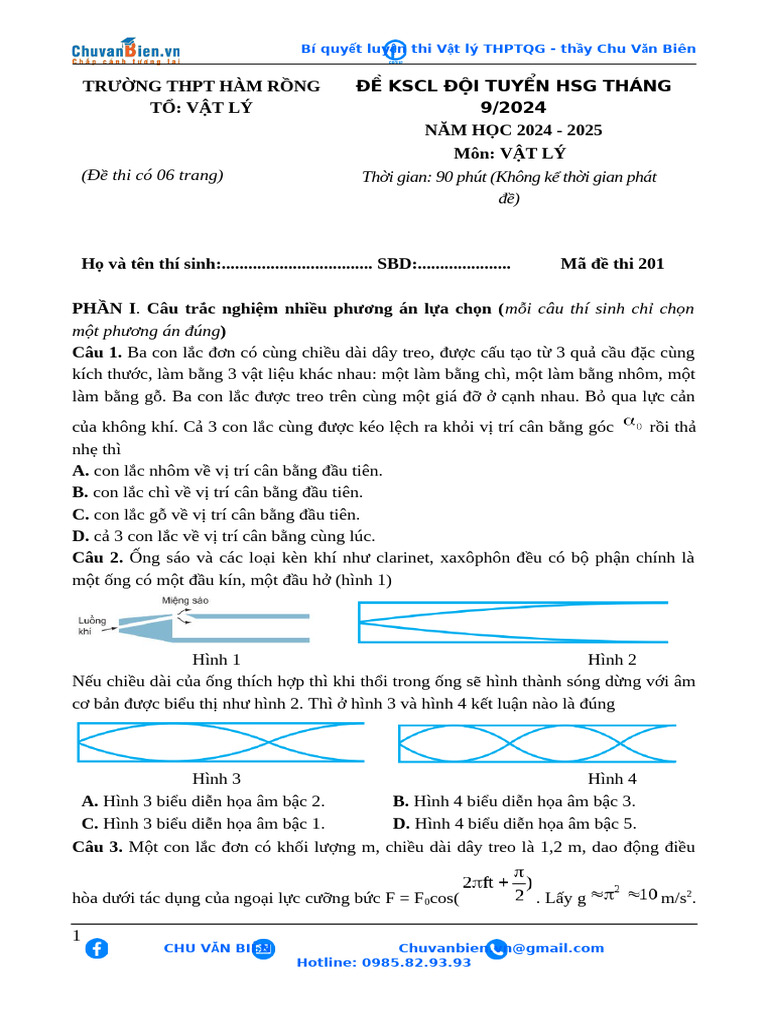 ĐỀ THI HSG | PDF