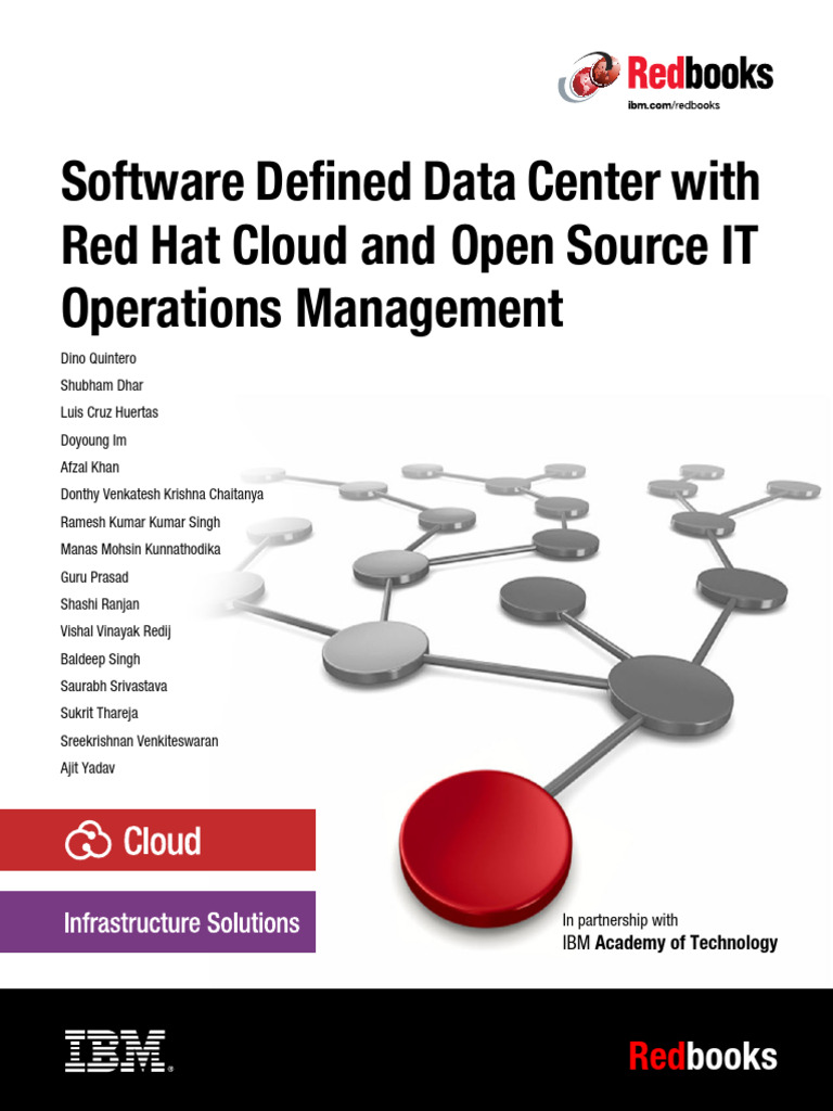 Sg248473 Software Defined Data Center With Red Hat Cloud and Open Source IT Operations ...